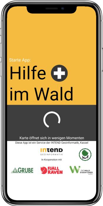 Hilfe im Wald App | INTEND Geoinformatik GmbH
